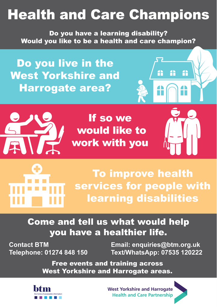 Health and Care Champions :: West Yorkshire Health & Care Partnership